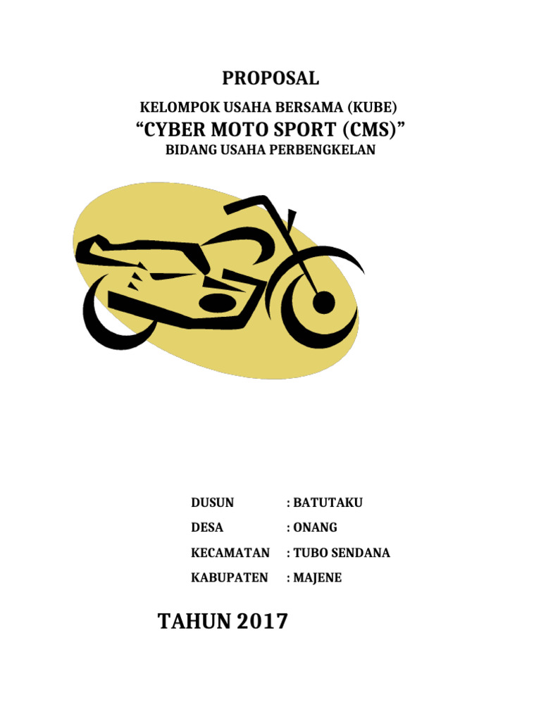 Proposal Bengkel | PDF