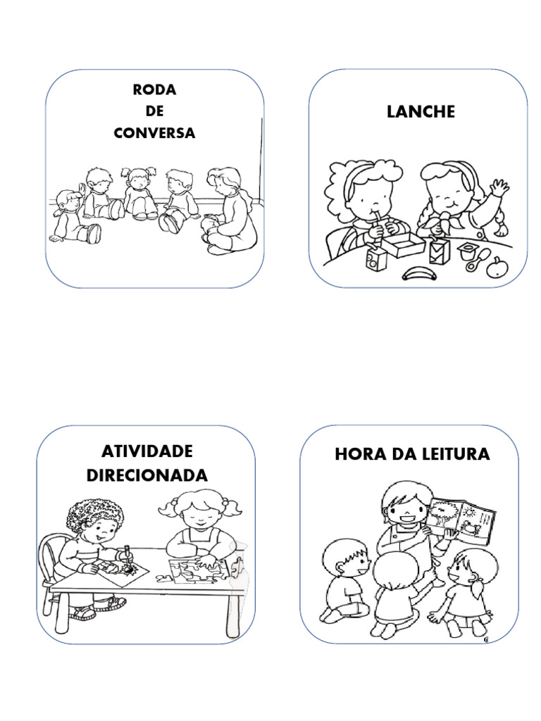 Rotina Plaquinhas | PDF