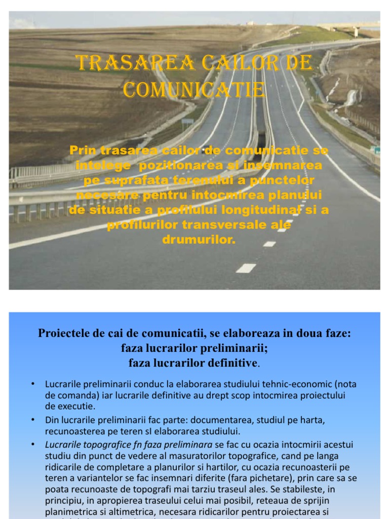 Trasare Final | PDF