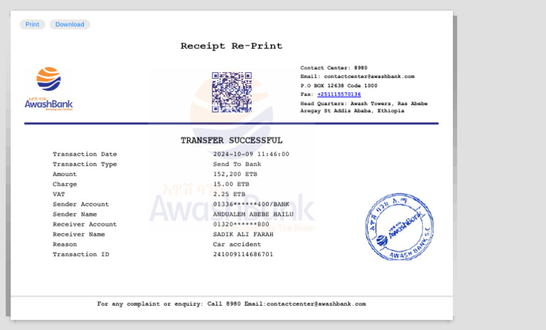 Transfer Successful | PDF