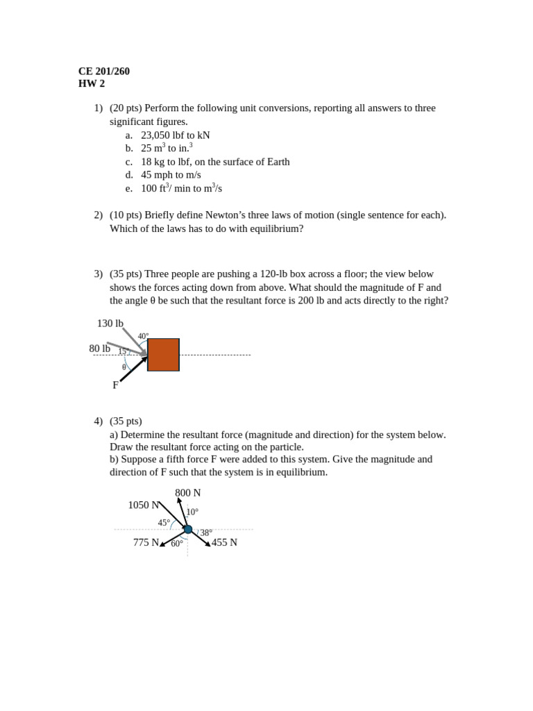 HW 2 Fall 2024 | PDF