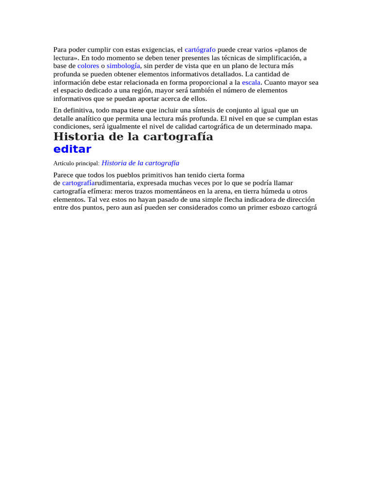 Fundamentos de la Cartografía Moderna | PDF