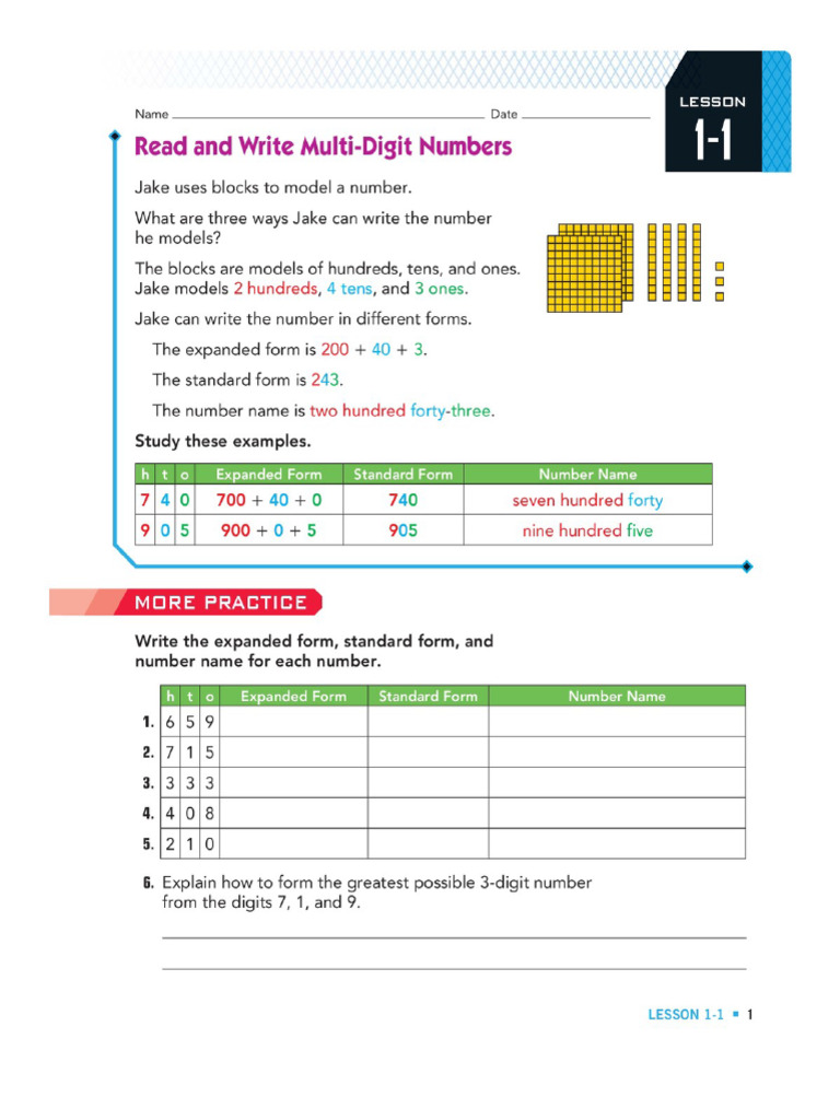Math Workbooks | PDF