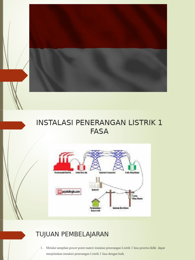 Instalasi Penerangan Listrik 1 Fasa | PDF