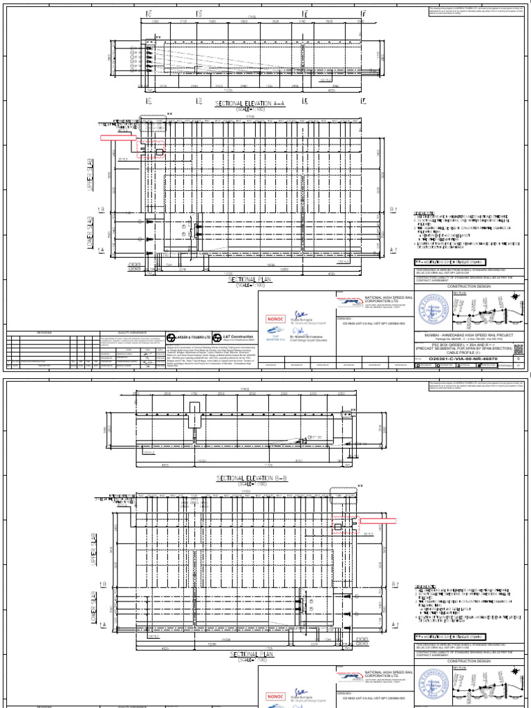 35 Mtrs. Cable Profiling Transverse | PDF | Rail Transport | Transport