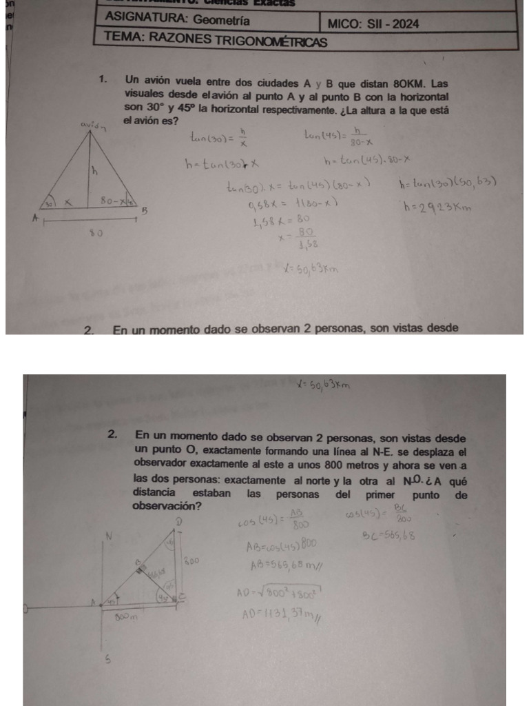 Deber 5 trigonometria | PDF