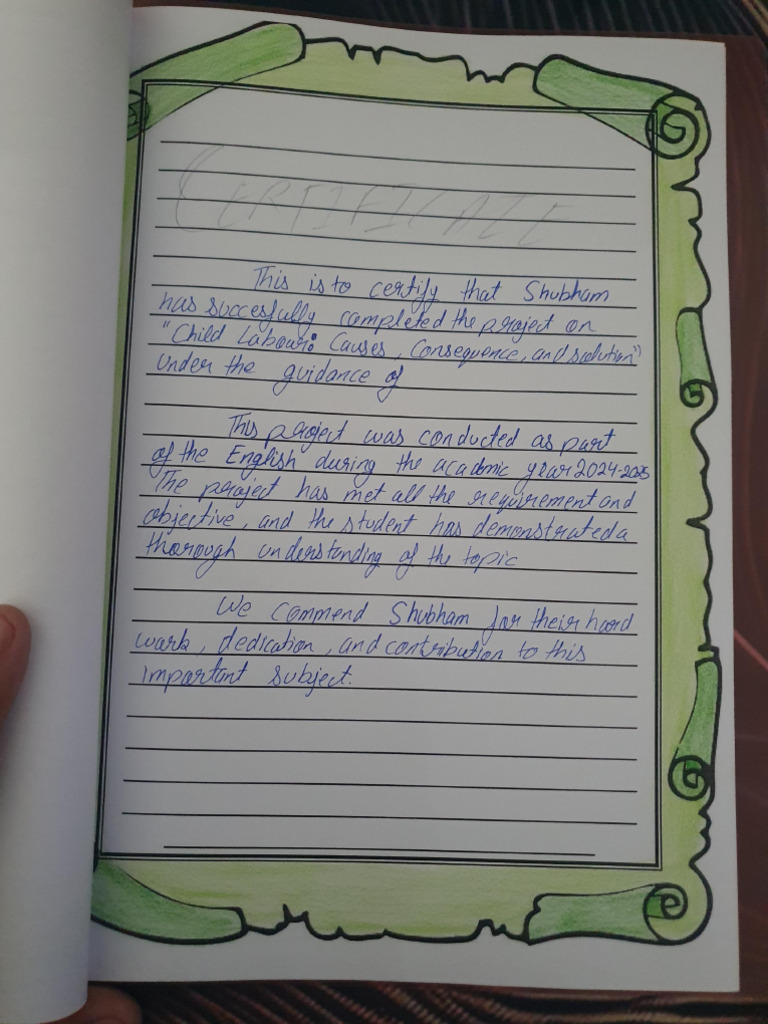 English Holiday Work | PDF