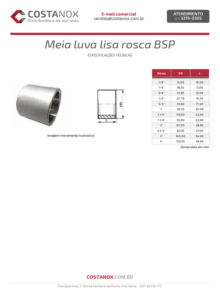 meia-luva-lisa-bsp | PDF