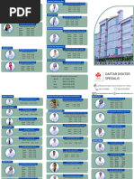 Jadwal Praktek Dokter Spesialis Poliklinik RS. Airan Raya | PDF