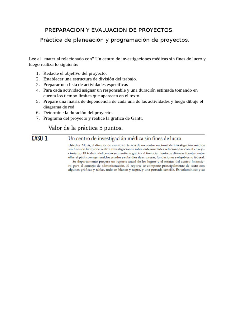 Planificación de Reporte Anual Médico | PDF