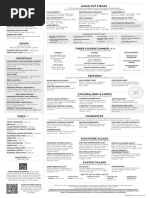 Tender Loving Cuisine Menu 2023/24 | PDF | Cheesecake | Curry