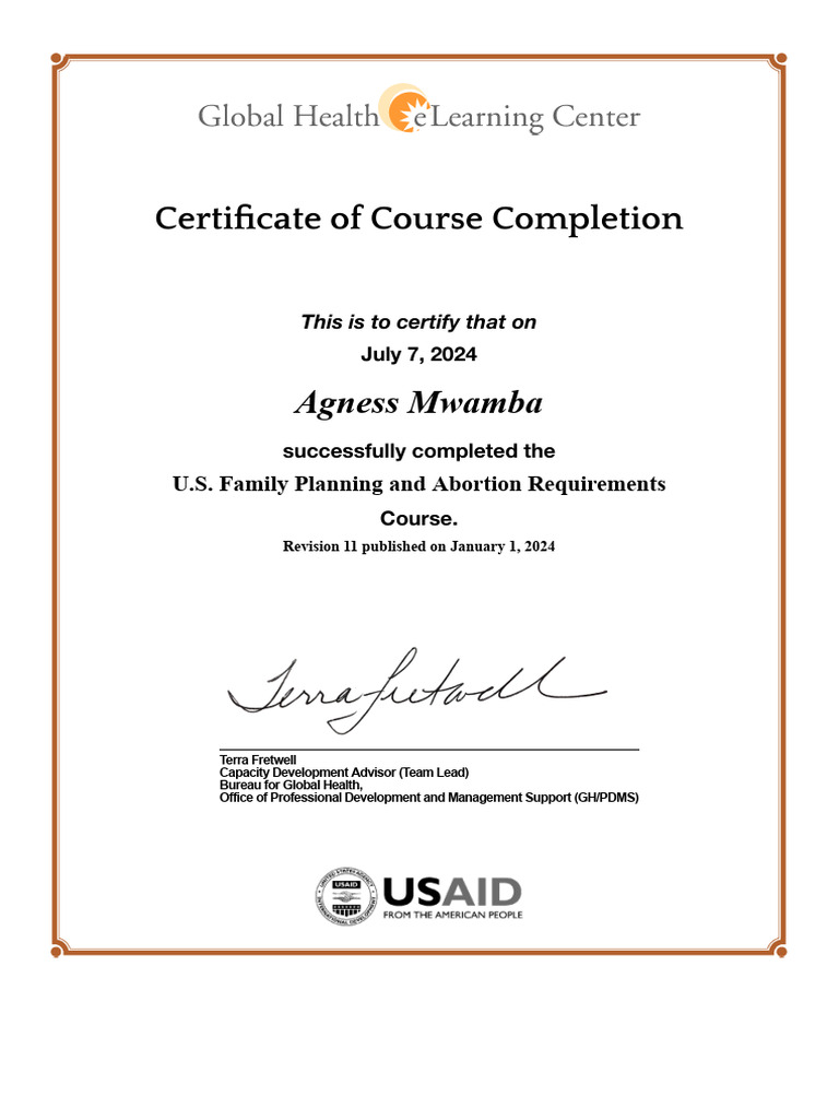 Global Health Elearning Center | PDF