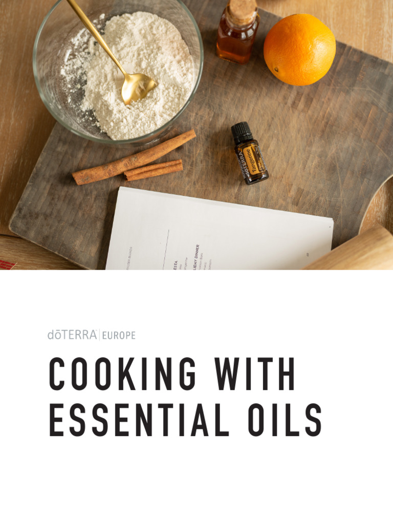 Cooking With Essential Oils | PDF | Drink | Citrus