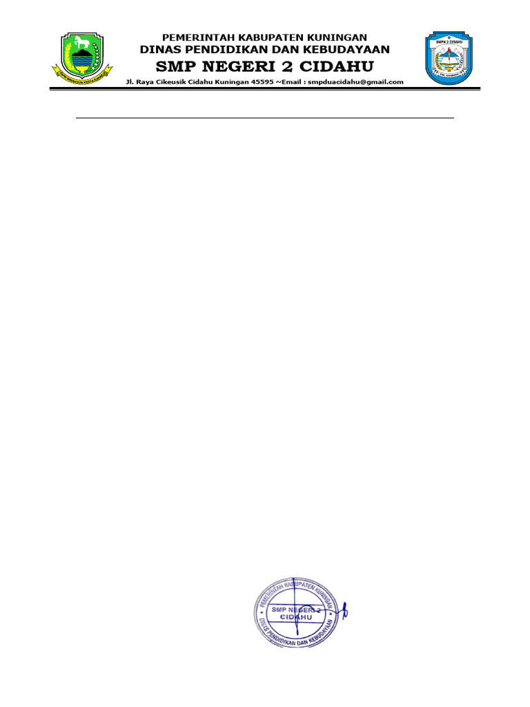 SK Pembagian Tugas Jam Mengajar 2023-2024 Semester2 | PDF