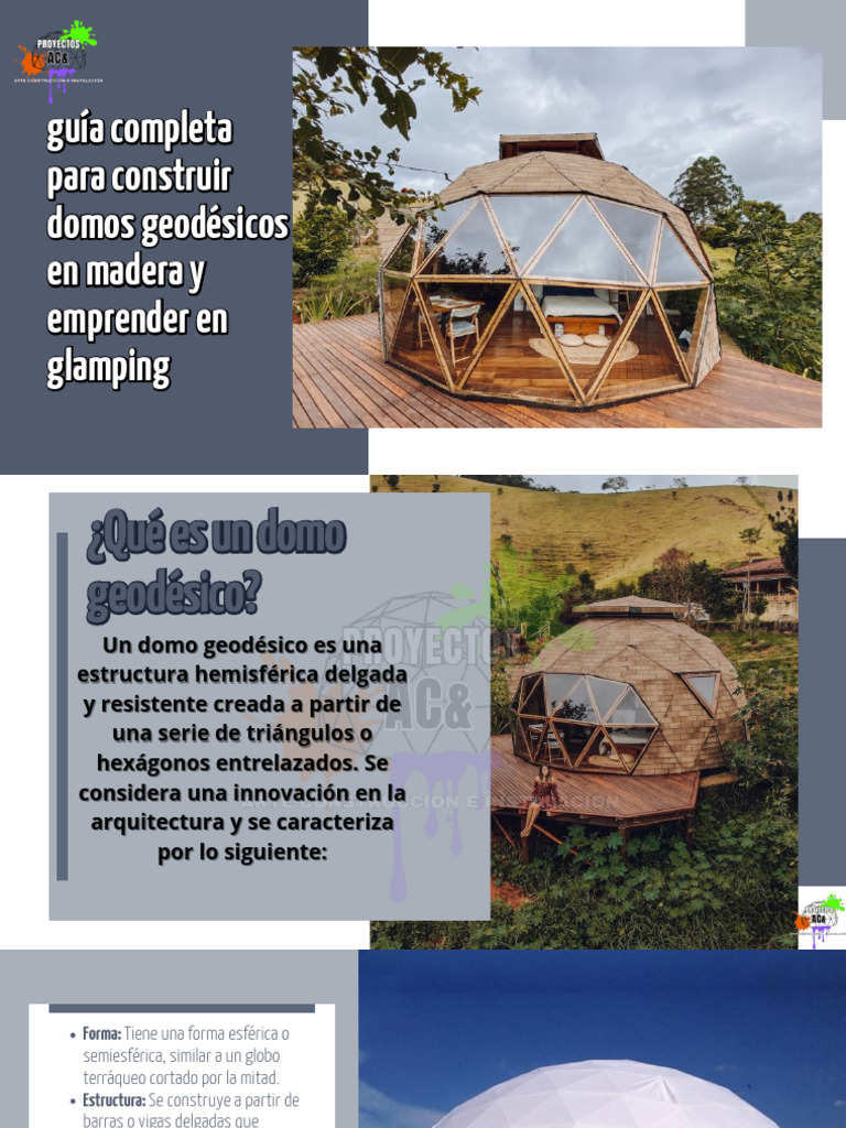 Construcción de Domos Geodésicos en Madera | PDF | Aislamiento térmico ...