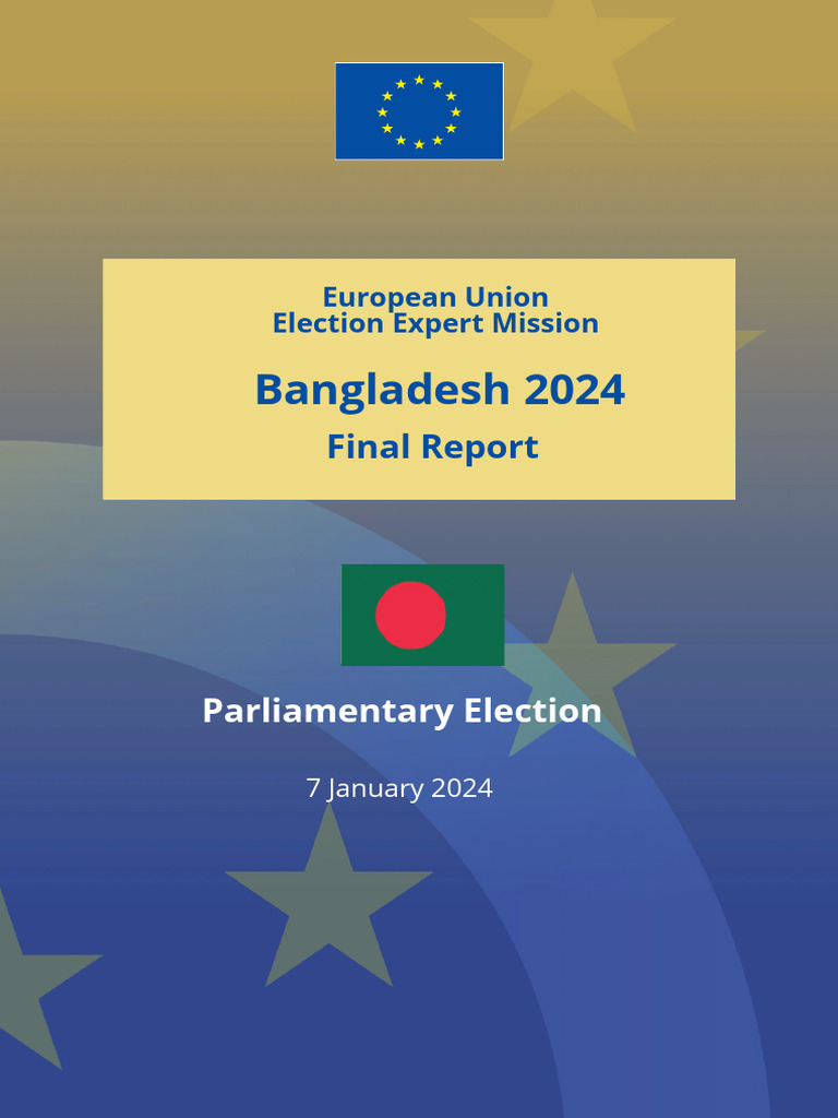 EU EEM Final Report 2024 | PDF | Elections | Voting