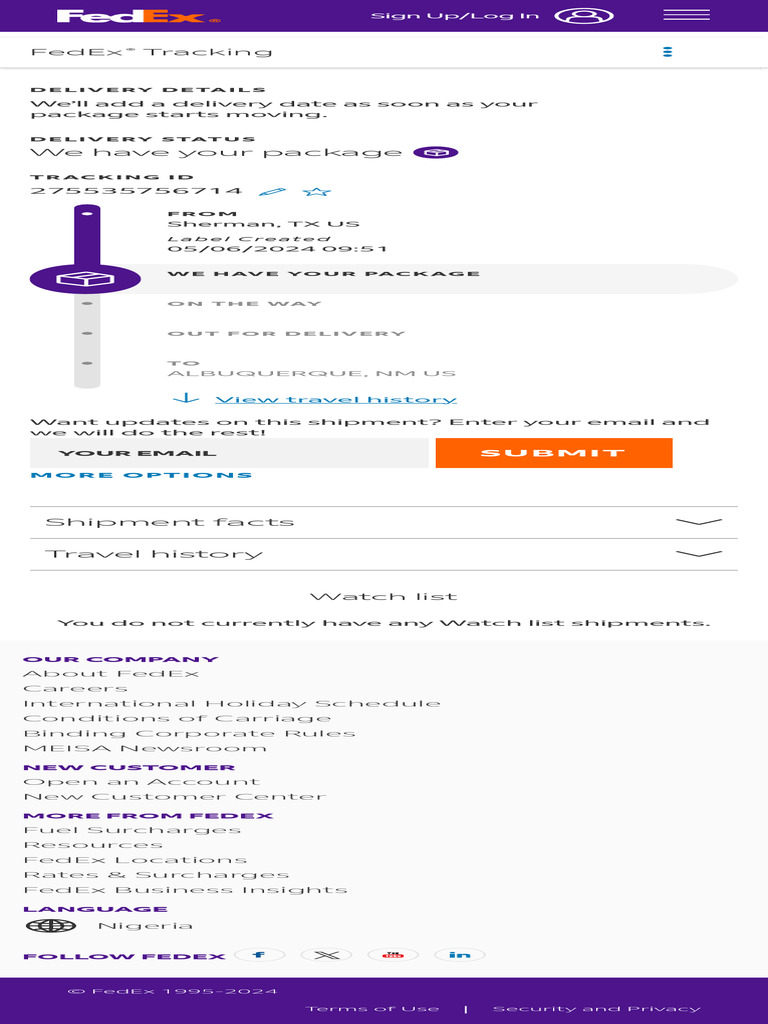 Detailed Tracking | PDF