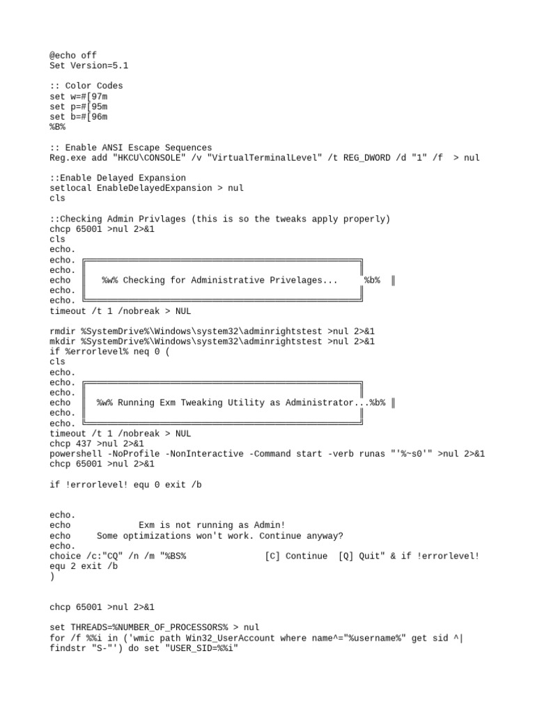 EXM Free Tweaking Utility V5.1 | PDF | Windows Registry | Internet ...