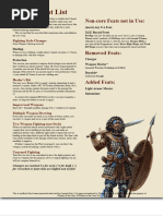 Comprehensive D&D 5E Feats List | PDF | Elf (Dungeons & Dragons ...