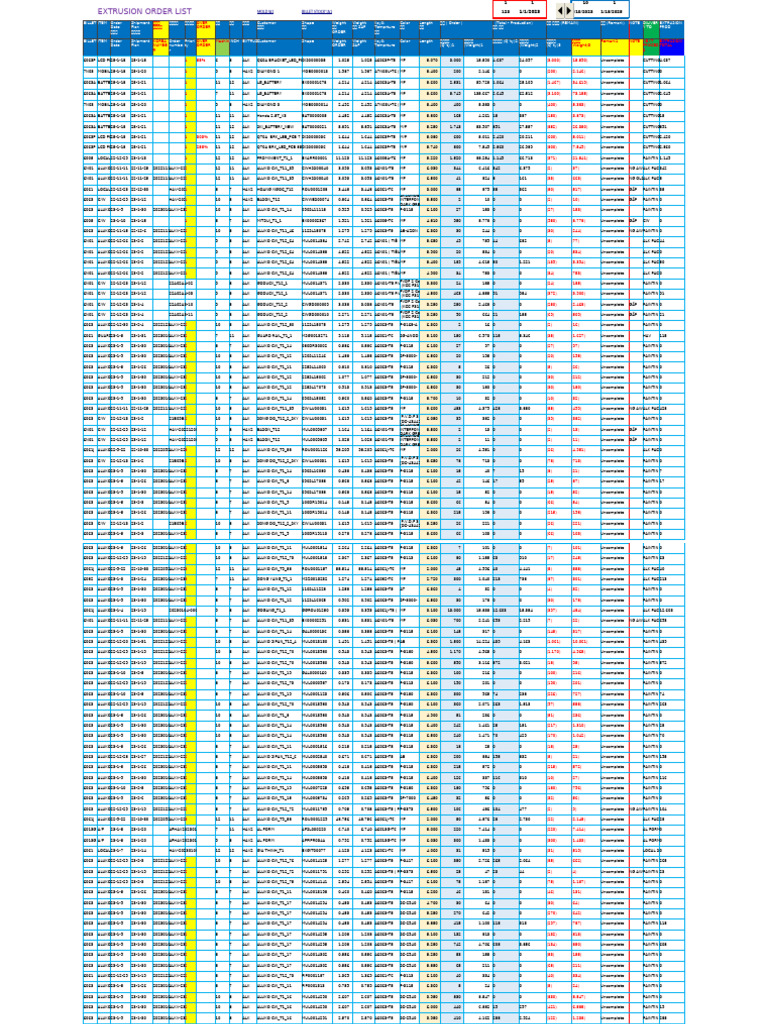 HAV2 - ALK Extrusion Order 11-01-2023R1 | PDF | Process Engineering ...
