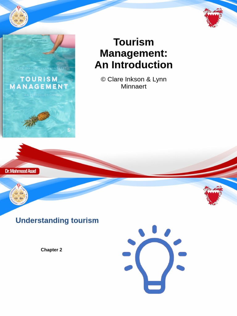 Ch.2 Understanding Tourism | PDF | Tourism | Economies