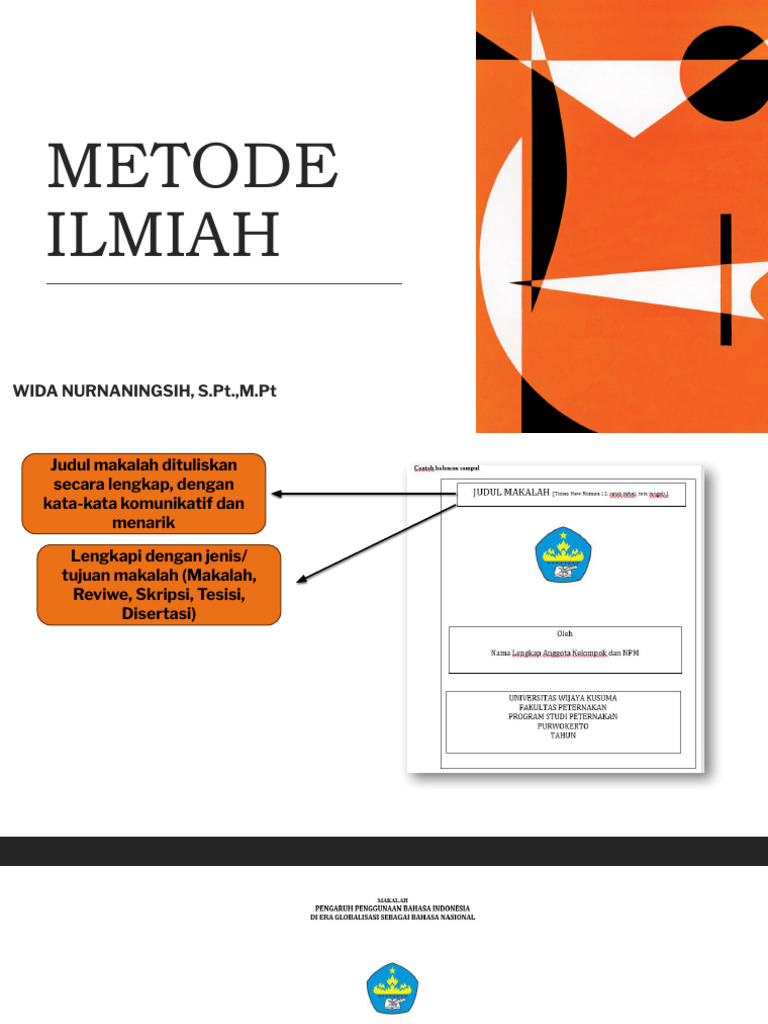 Metode Ilmiah Penulisan.pptx | PDF