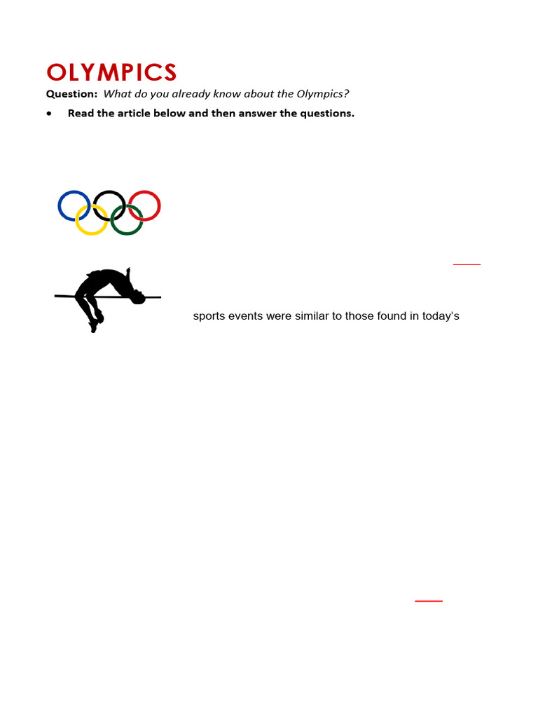 History of the Olympic Games | PDF