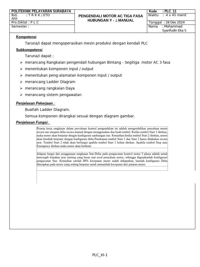11_YD_Star_Delta_Manual | PDF