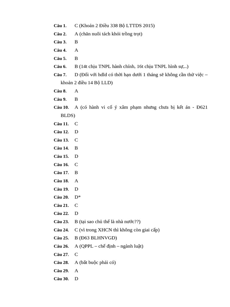 PLDC SỬA ĐỀ | PDF
