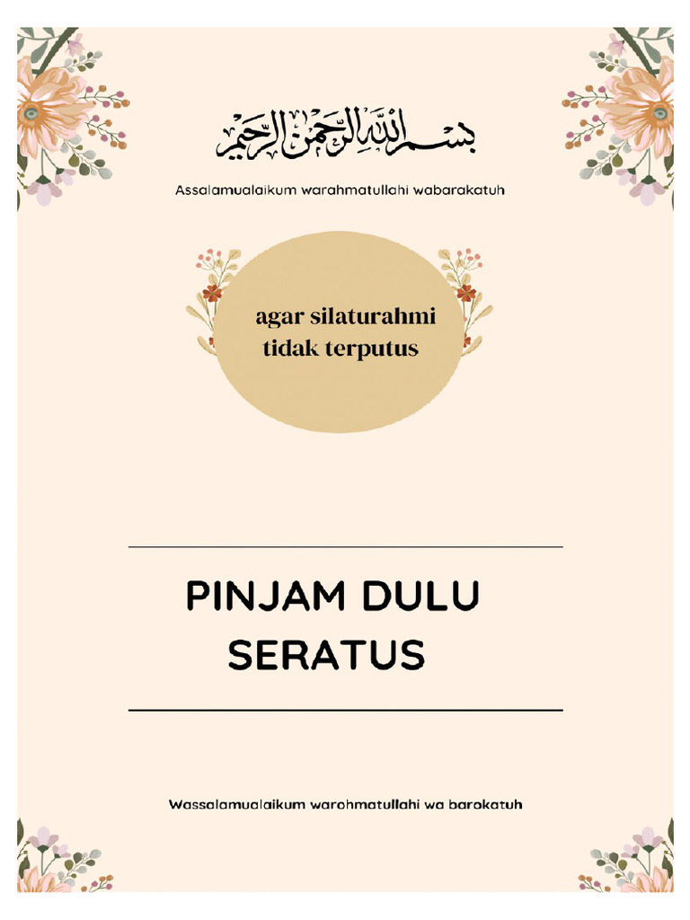 Undangan Lamaran Mong | PDF