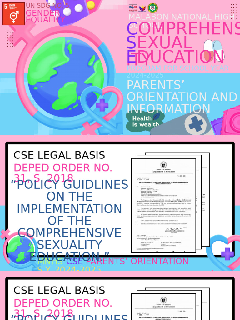 Parents' Guide to CSE Program | PDF