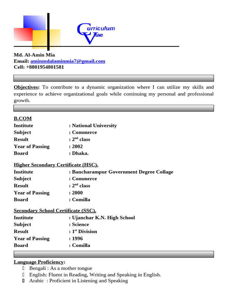 Al-Amin Mia 1996 | PDF