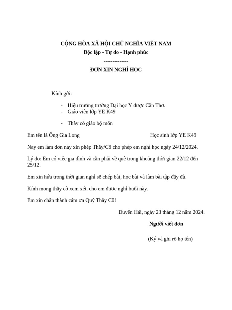 Ông Gia Long-YE K49 | PDF