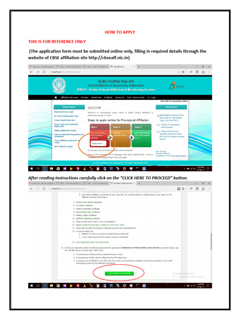 CBSE Replica - Form | PDF