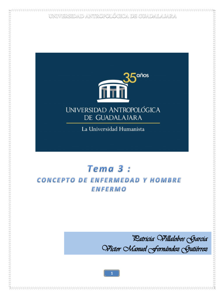 Concepto de Enfermedad y Hombre Enfermo | PDF | Mente | Las emociones
