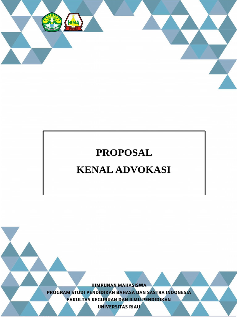 Proposal Kenal Advokasi Fix | PDF