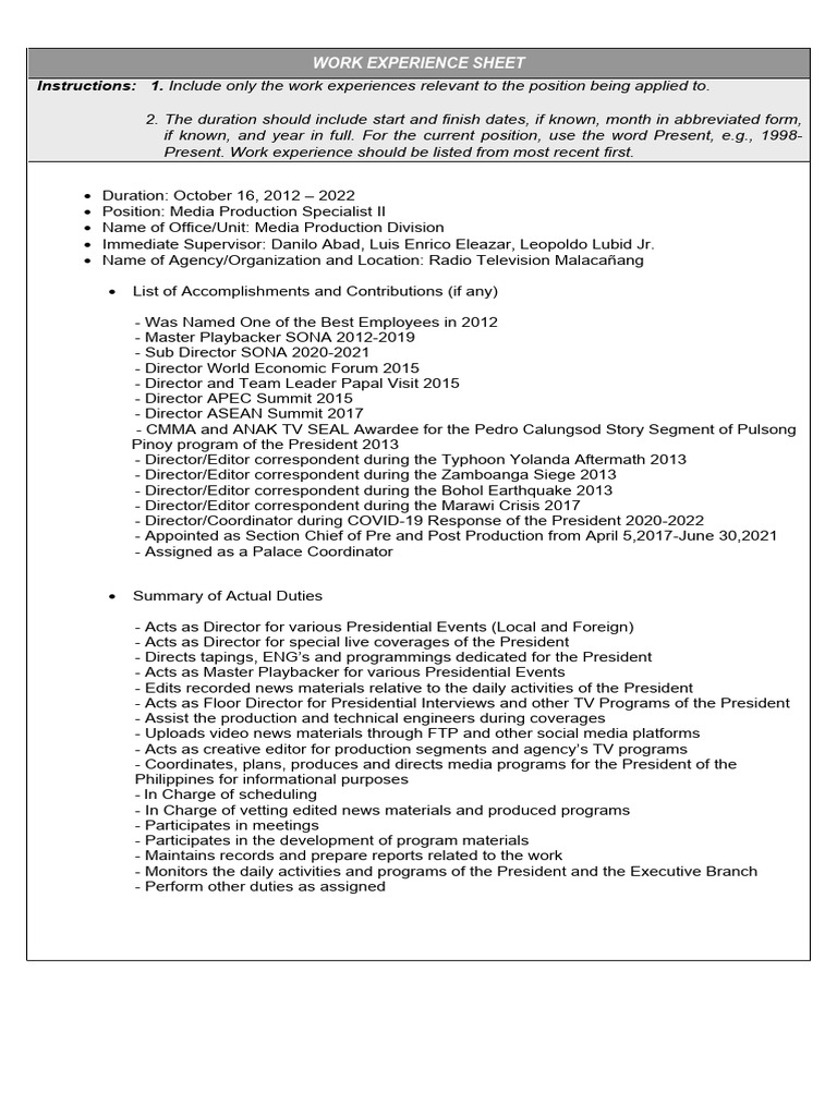 wes form pdf 2 | PDF | Philippines | Government