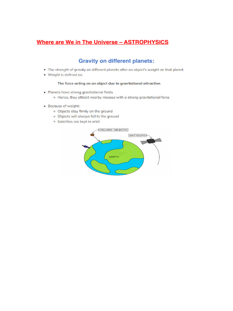 Astrophysics Basics for Enthusiasts | PDF