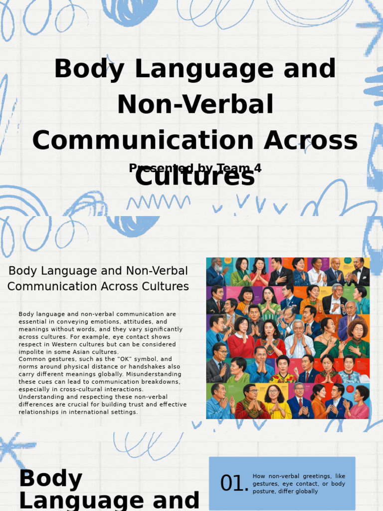 Team 4 Presentation 1 | PDF | Nonverbal Communication | Body Language
