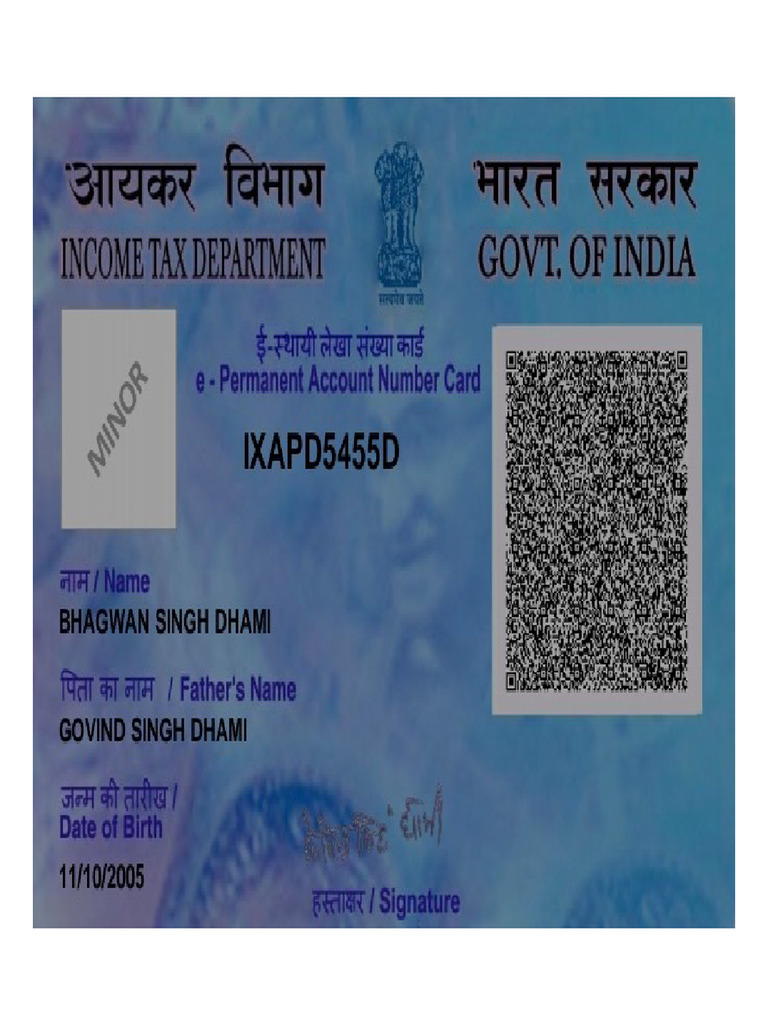 Pan Card | PDF