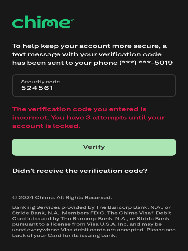 Member Login Chime | PDF