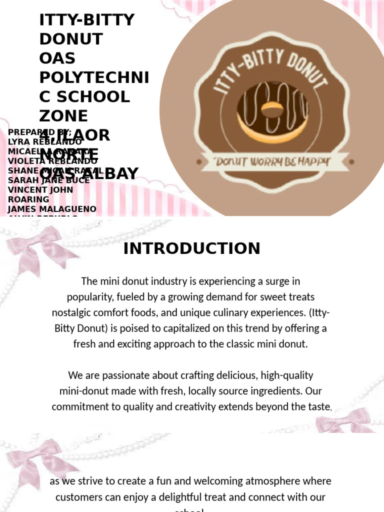 Presentation1 Entrep | PDF | Batter (Cooking) | Pancake