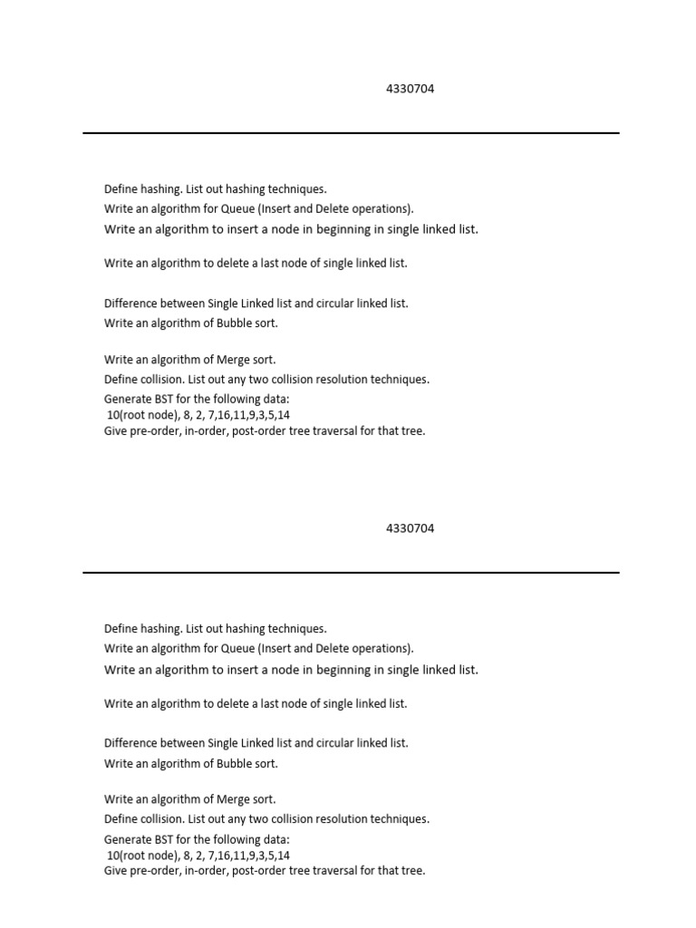 Dsa Phase2 Pdf Algorithms And Data Structures Algorithms