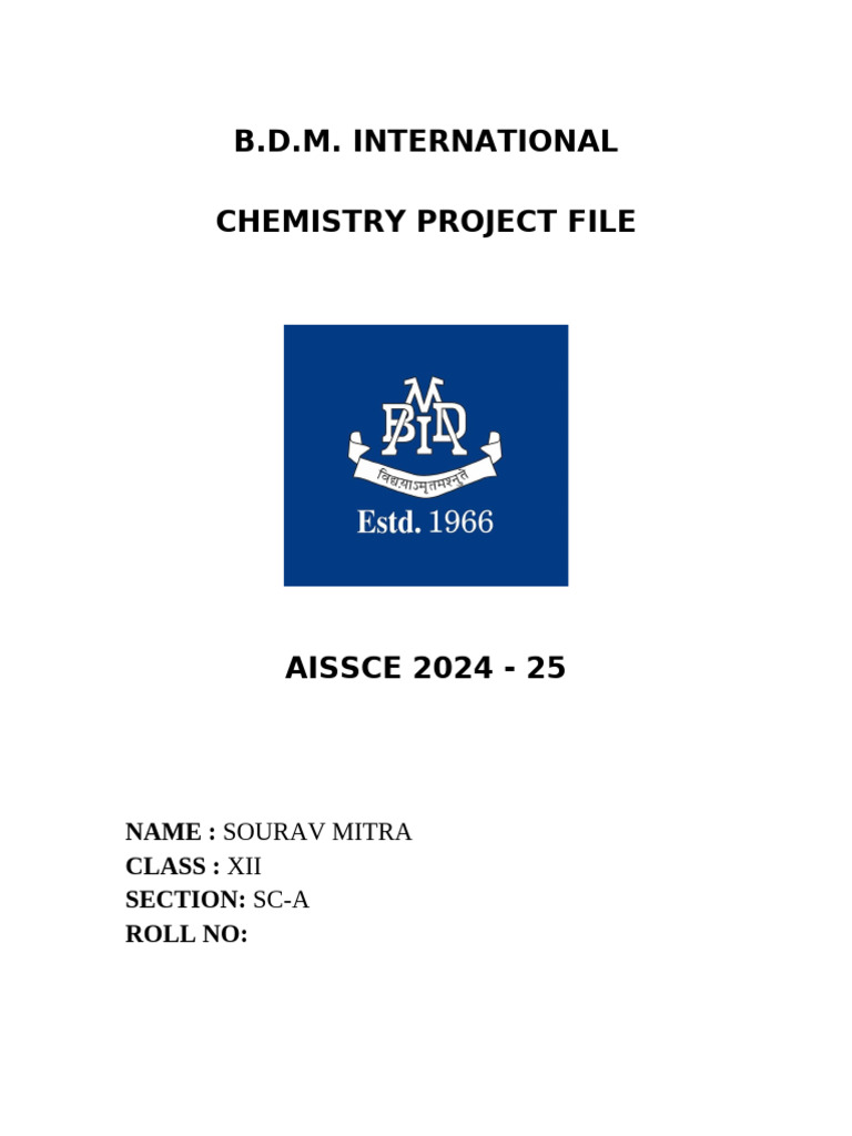 Xii Phy.edu. Project File Cover Page[1] | PDF