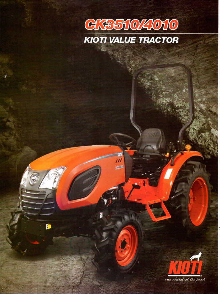 Kioti CK 3510 | PDF