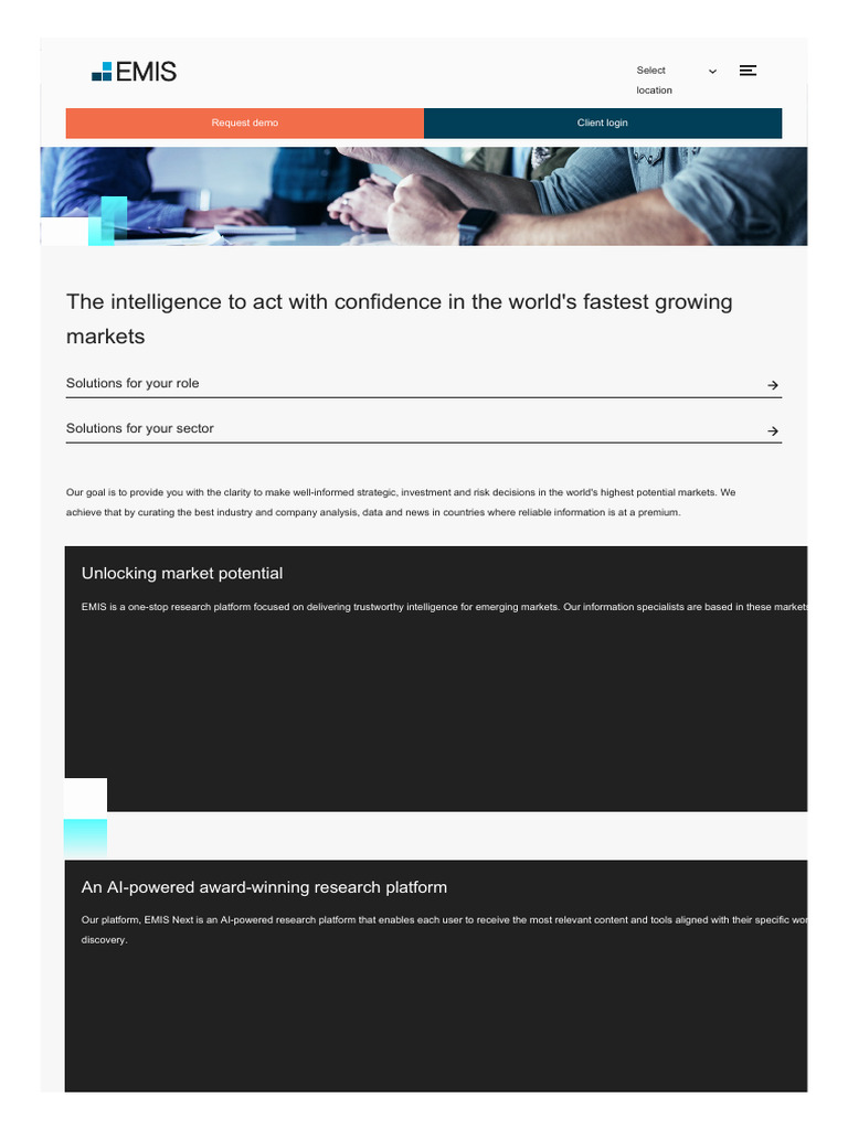 EMIS_company_profile_1200300 | PDF | Information | Mergers And Acquisitions