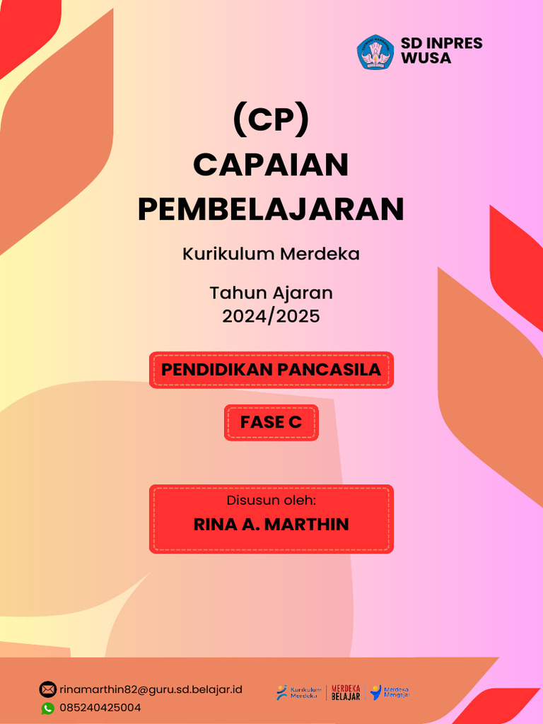 CP Dan ATP PPKN Kelas 6 | PDF
