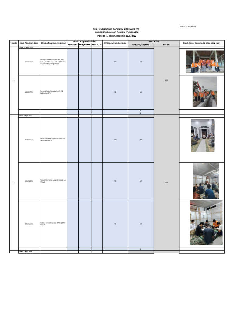 OKForm 2 - SamsulHuda - XLSX - Sheet1 - Compressed | PDF