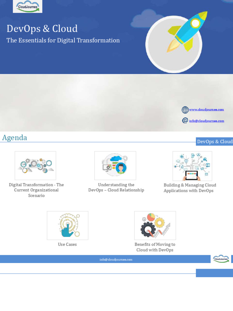 Devopscloud Theessentialsfordigitaltransformation 190408063457 | PDF | Cloud Computing | Scalability