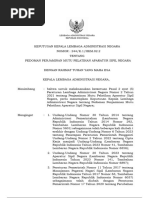 Peraturan Lembaga Administrasi Negara Nomor 1 Tahun 2021 Tentang Pelatihan Dasar Calon Pegawai ...